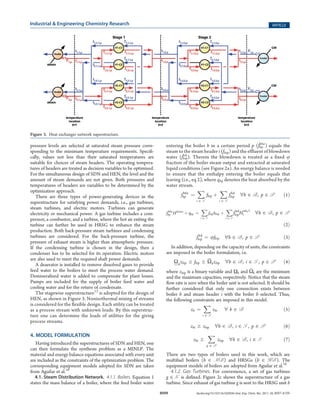Paper design and optimizaton of steam distribution systems for steam ...