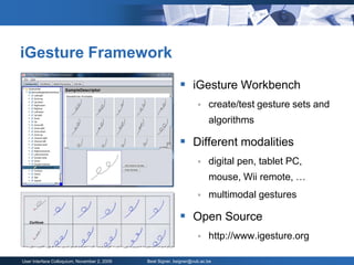 Paper-Digital User Interfaces - Applications, Frameworks and Future Challenges | PDF