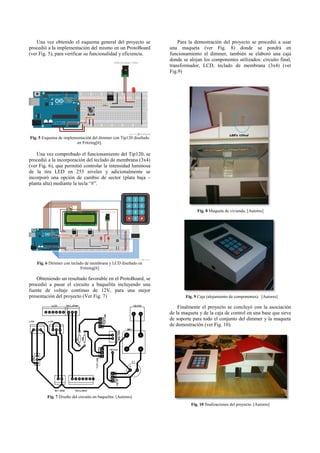 Dimmer digital con Arduino | PDF
