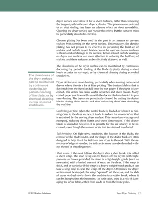 Paper Dryer Doctoring | PDF