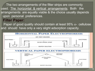 Paper electrophoresis | PPTX