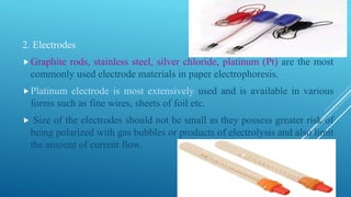 Paper electrophoresis ppt | PPTX