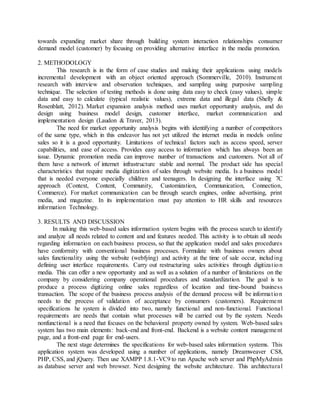 APPLICATION DESIGN USING AN INCREMENTAL DEVELOPMENT MODEL WITH AN OBJECT ORIENTED APPROACH | PDF