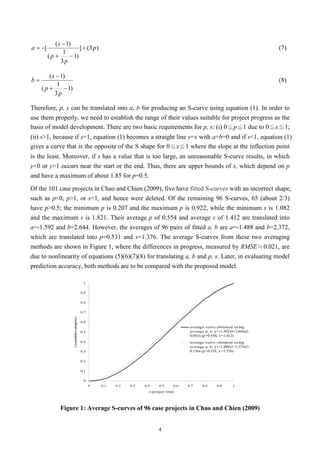 Paper estimating project s curve based on project attributes | PDF ...