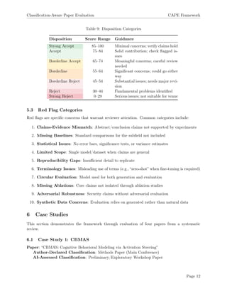Classification-Aware Paper Evaluation for Reviewers | PDF