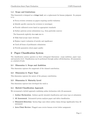 Classification-Aware Paper Evaluation for Reviewers | PDF