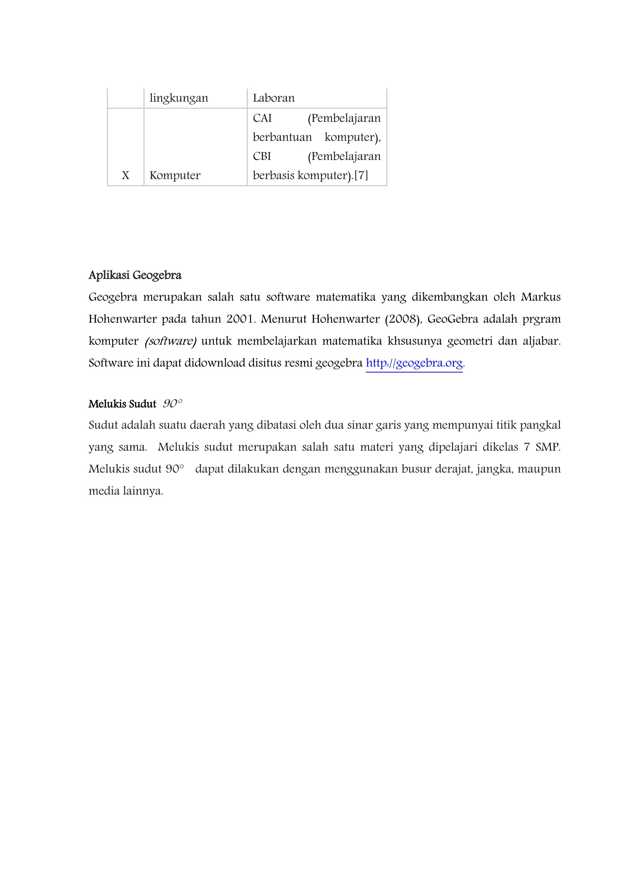 PENGEMBANGAN MEDIA PEMBELAJARAN MATEMATIKA MENGGUNAKAN | PDF