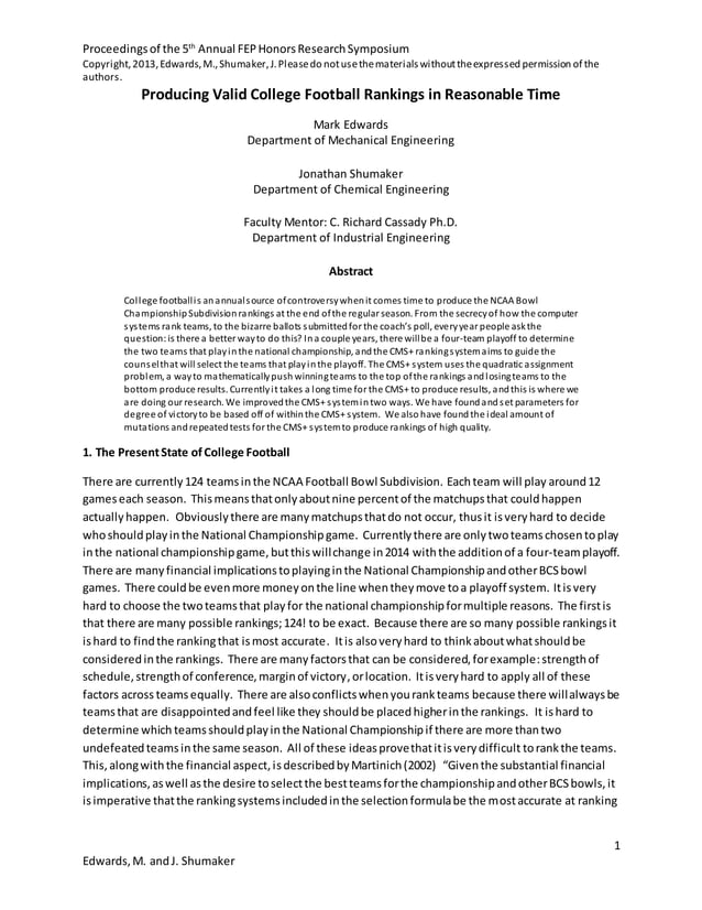 Honors Research Colloquium Final Paper | PDF