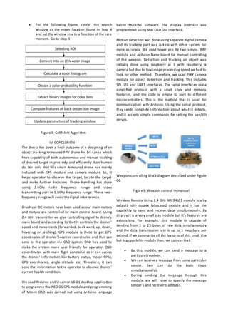OBJECT TRACKING COMBAT FPV DRONE | PDF