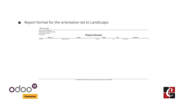 Paper Format in Odoo 17 - Odoo 17 Slides | PPTX