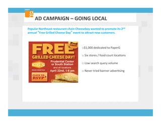 Cheeseboy Case Study - PaperG | PPT