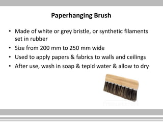 Paperhanning tools | PPT