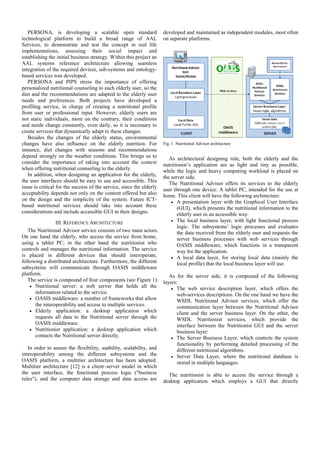Paper Hector Galán - OASIS Nutritional Advisor Service: a technical view | PDF | Computer ...