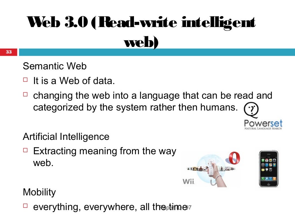 Web 1.0 to Web 3.0 - Evolution of the Web and its Various Challenges