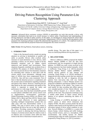 Paper id 2420143 | PDF | Auto Racing | Sports