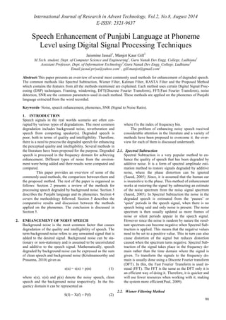 Paper id 28201448 | PDF | Digital Audio | Computer Software and Applications