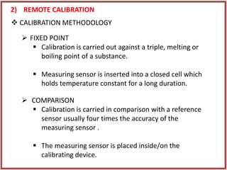 Temperature Monitoring System with remote calibration capability | PPT