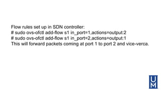 Leveraging Machine Learning Approach to Setup Software Defined Network(SDN) Controller Rules ...