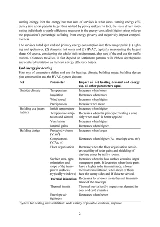 Human Habits and Energy Consumption in Residential Buildings | PDF