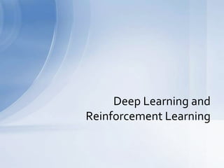 Paper intoduction "Playing Atari with deep reinforcement learning" | PPTX