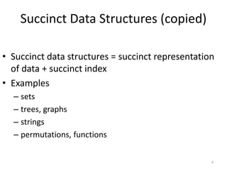 Introduction to Ultra-succinct representation of ordered trees with applications | PPT