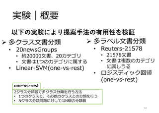 Paper introduction "SCDV : Sparse Composite Document Vectors using soft clustering over ...