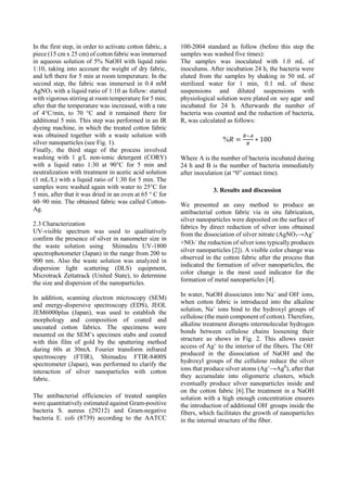 Antimicrobial cottom fabric | PDF