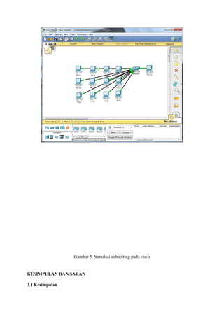 Analisa Subnetting Local Area Network (Lan) Pada Lab Jaringan Komputer ...