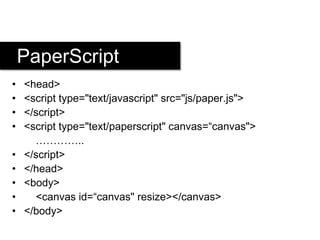 Paperjs presentation | PPT