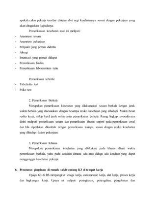 Paper k3 di ruang operasi tugas individu | DOCX