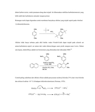 Paper Reaksi Friedel_Crafts | PDF