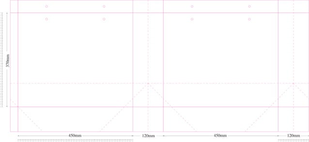Paper Bag Cutter Guide 450 x 120 x 370mm | PDF