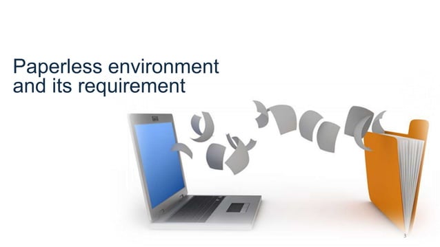 Paperless Enviroment, Impact and how we can become paper free | PPT