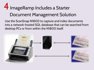 Fujitsu ScanSnap Scanner, an overview of document data capture with barcodes, text mining, OCR ...
