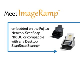 Fujitsu ScanSnap Scanner, an overview of document data capture with barcodes, text mining, OCR ...