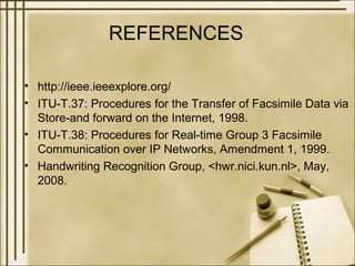 Paperless fax machine by divyajyothi | PPT