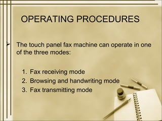 Paperless fax machine by divyajyothi | PPT