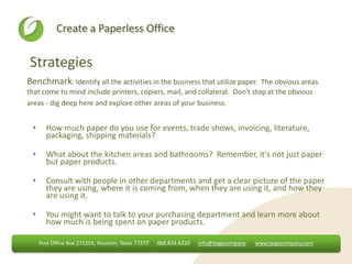 Paperless Office Presentation | PDF