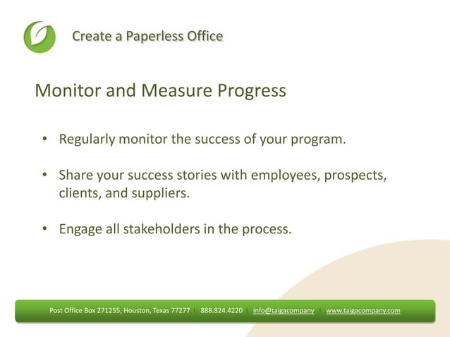 Paperless Office Presentation Pdf