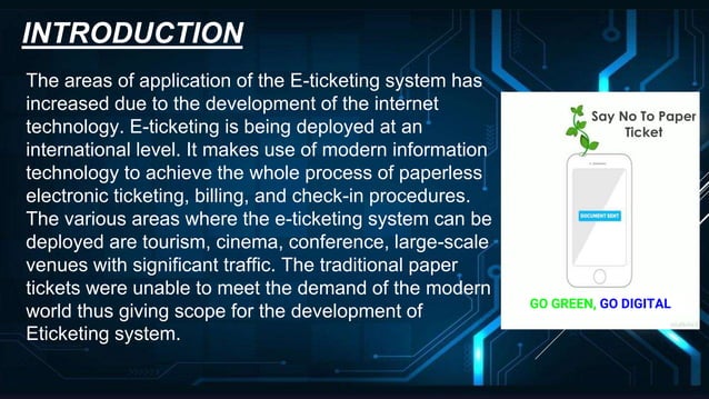 Paperless ticket system | PPT