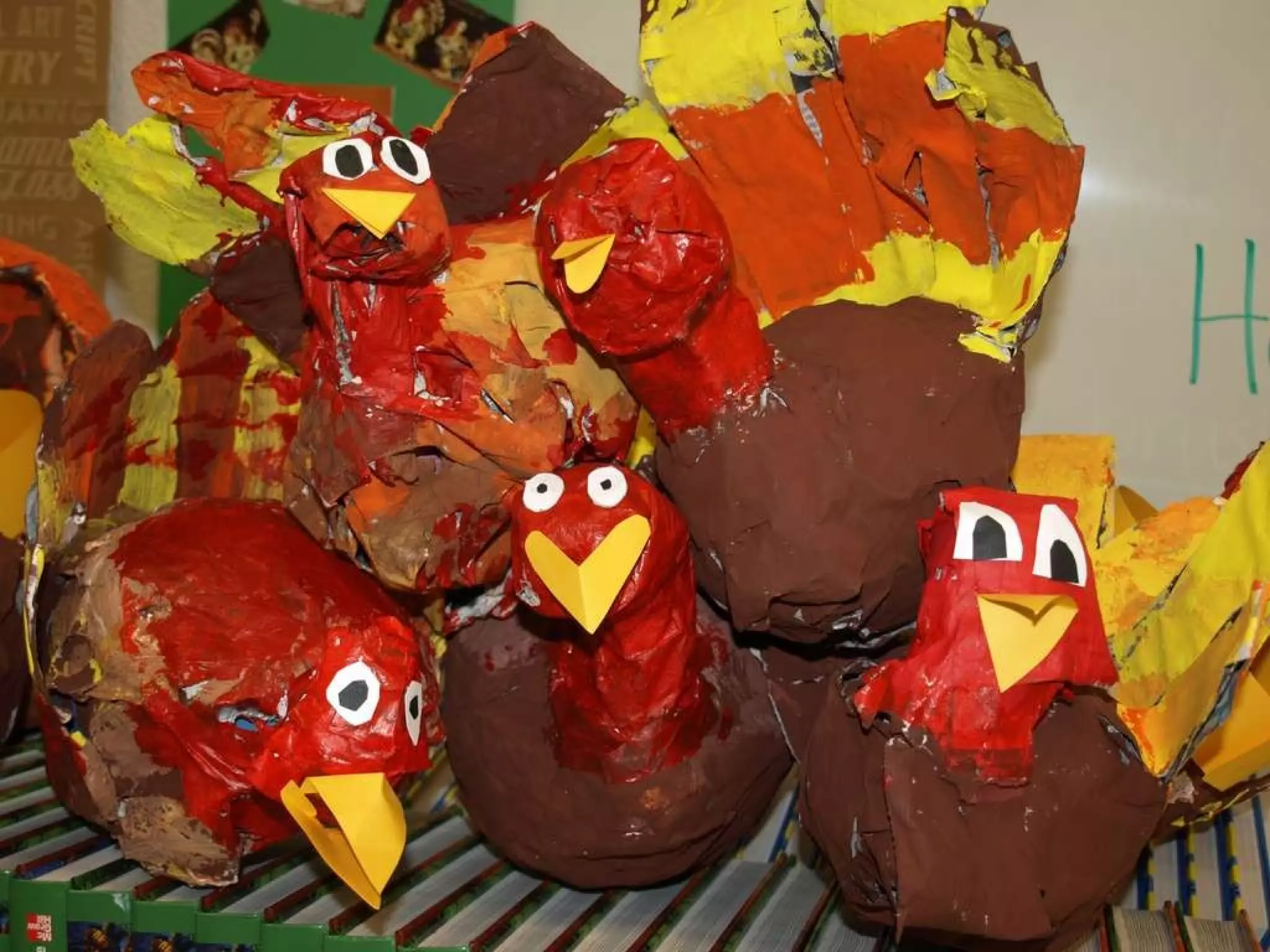 Paper mache turkeys examples | PPT