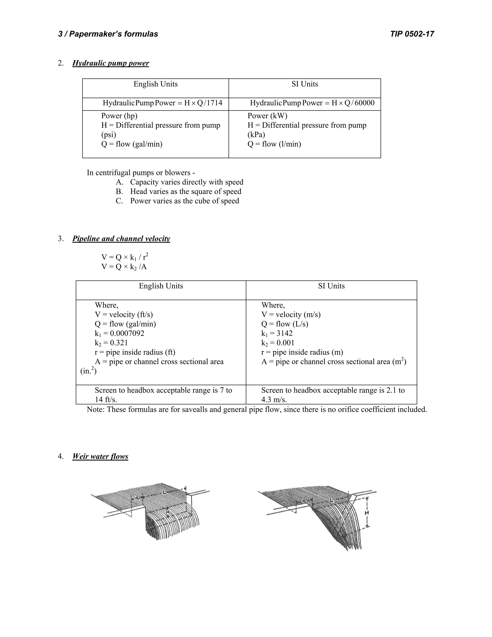 paper makers formula.pdf of all mills of paper and tissue | PDF