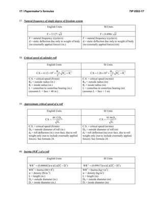 paper makers formula.pdf of all mills of paper and tissue | PDF
