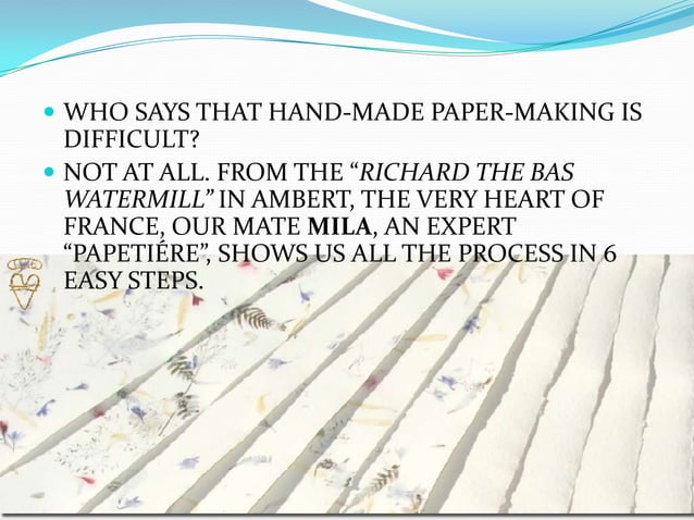 Paper making | PPT
