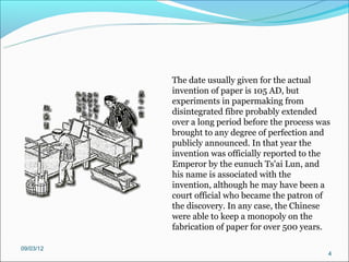 Papermaking | PPT