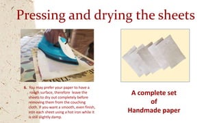 Creating Handmade Paper.pptx