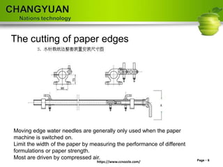 Paper Making Spray Nozzle Application - CYCO | PPT