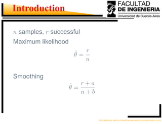 Empirical Bayes Estimator | PDF
