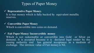 Paper money and Quality of Paper Money | PPTX