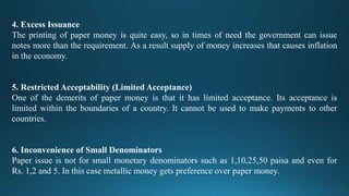 Paper money and Quality of Paper Money | PPTX